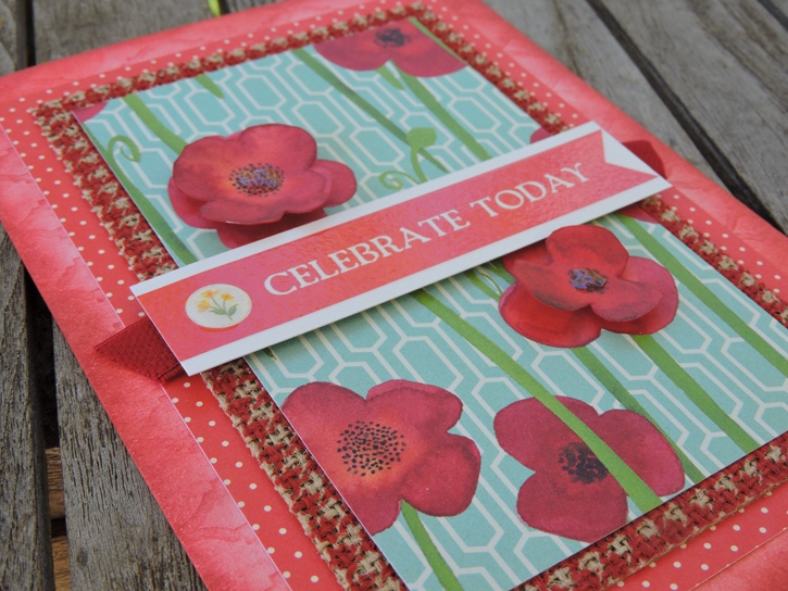 Celebrate Today Poppy Card