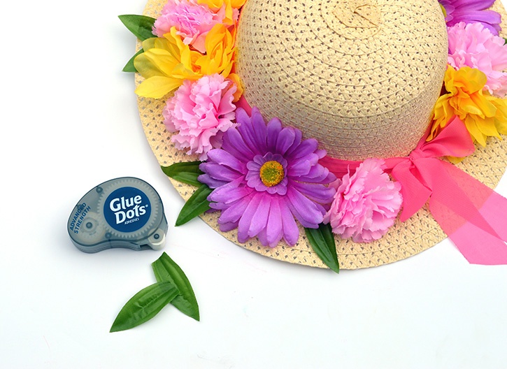 DIY Spring Hat Wreath