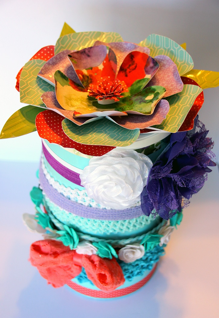 Upcycled Headband Holder & Hair Accessory Container