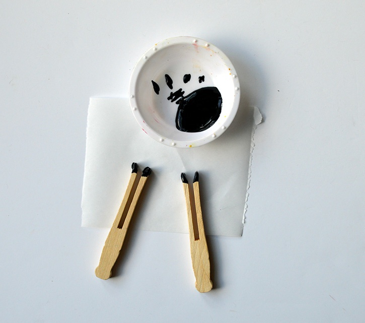 Clothespin Reindeer Ornament