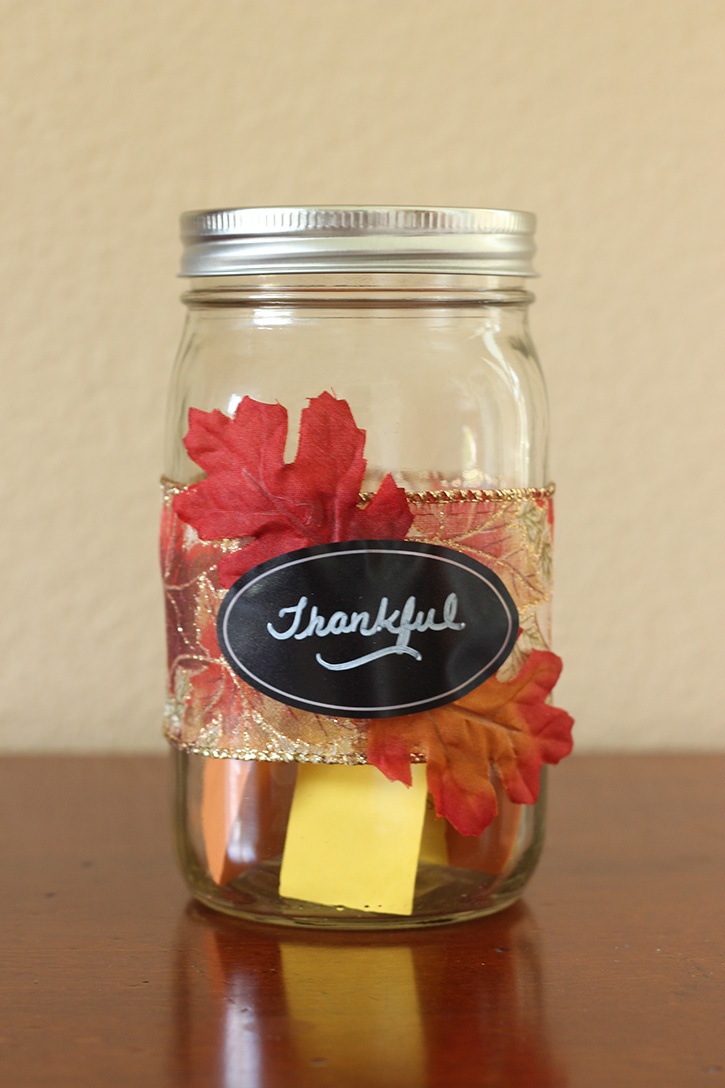 Thankful Jar