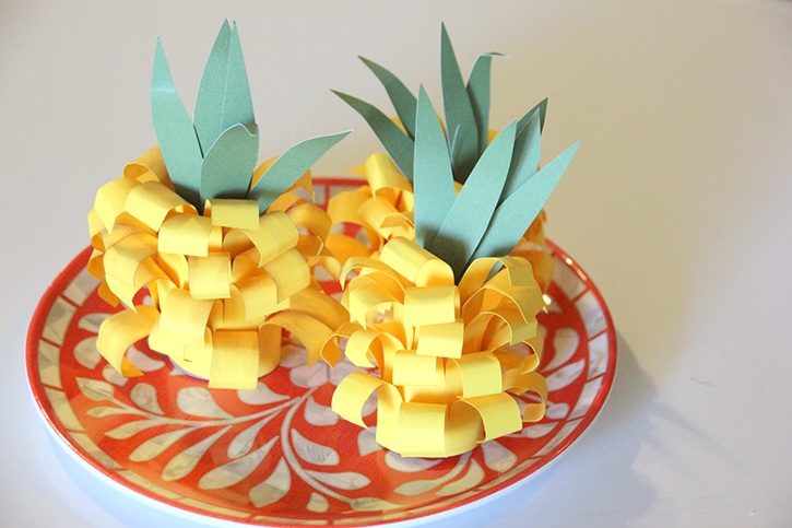 Paper Pineapples