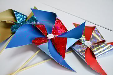 4th of July Pinwheels