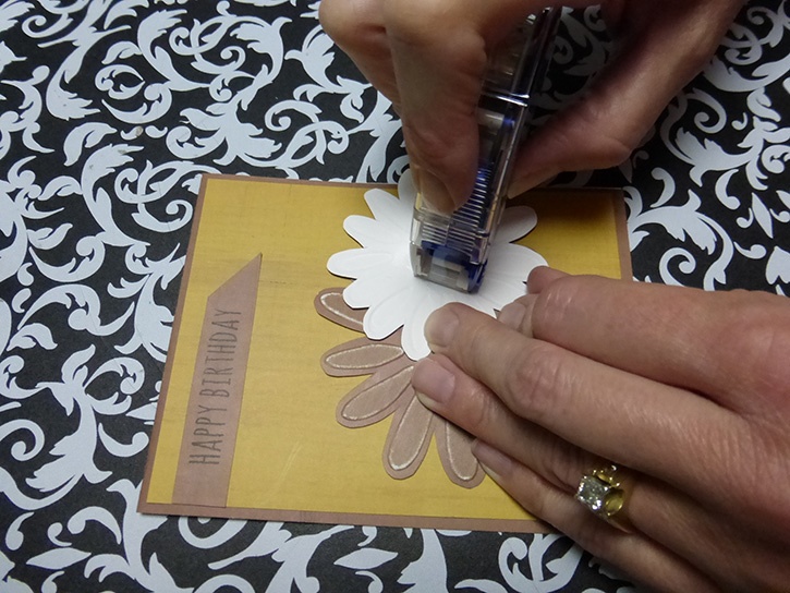 Dry Embossed Birthday Card