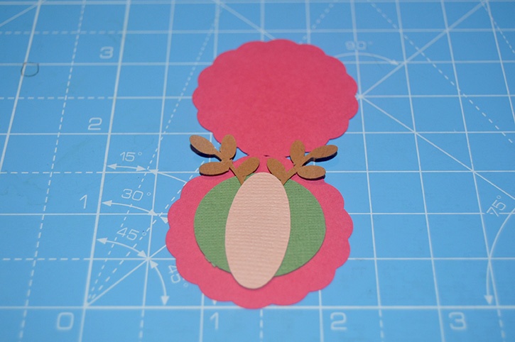 Reindeer Candy Topper