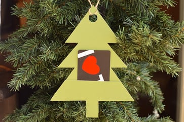 Hanging Tree Gift Card Holder