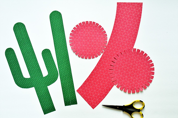 Paper Christmas Cactus