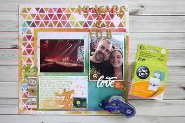 Paper House Scrapbook Layout