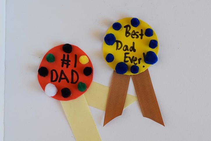 Kid's Craft: Father's Day Ribbon Award