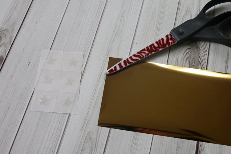 Foiling Adhesive Shapes