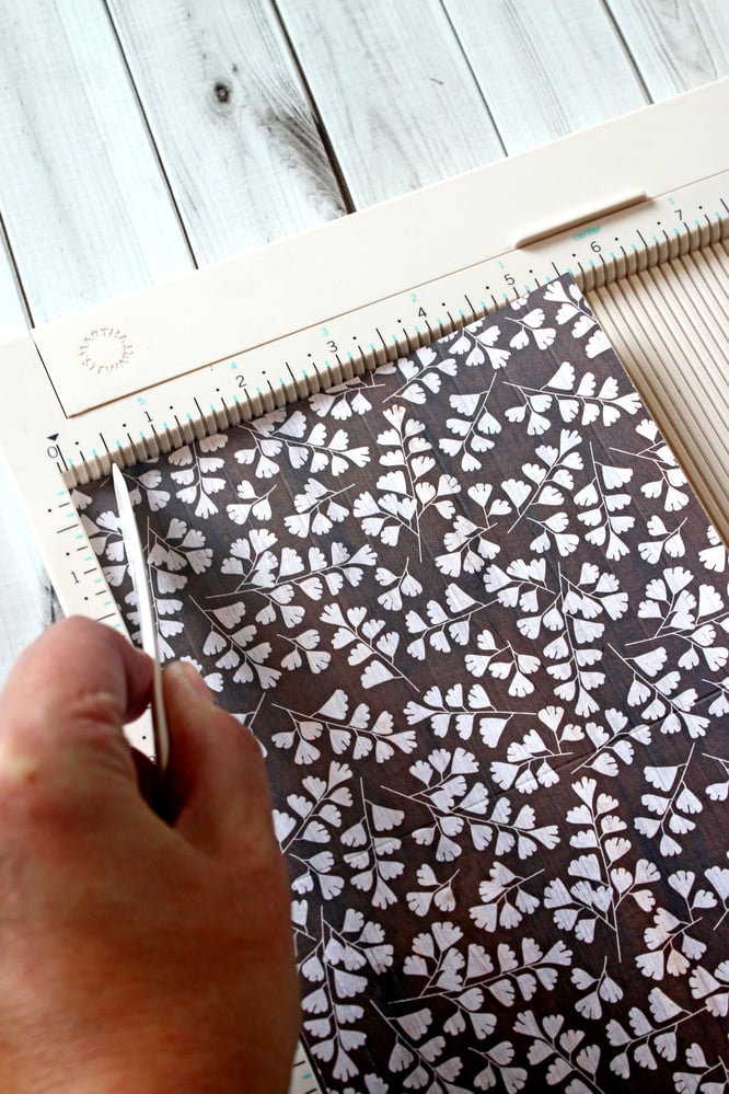 Folded Leaf Cards