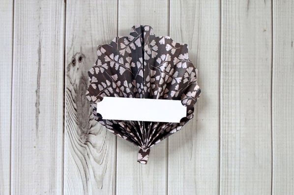 Folded Leaf Cards