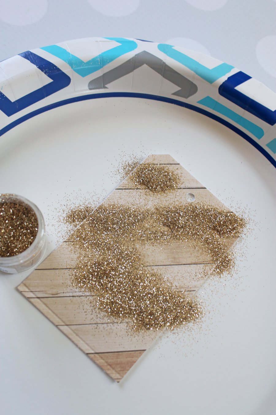 Glitter Tags