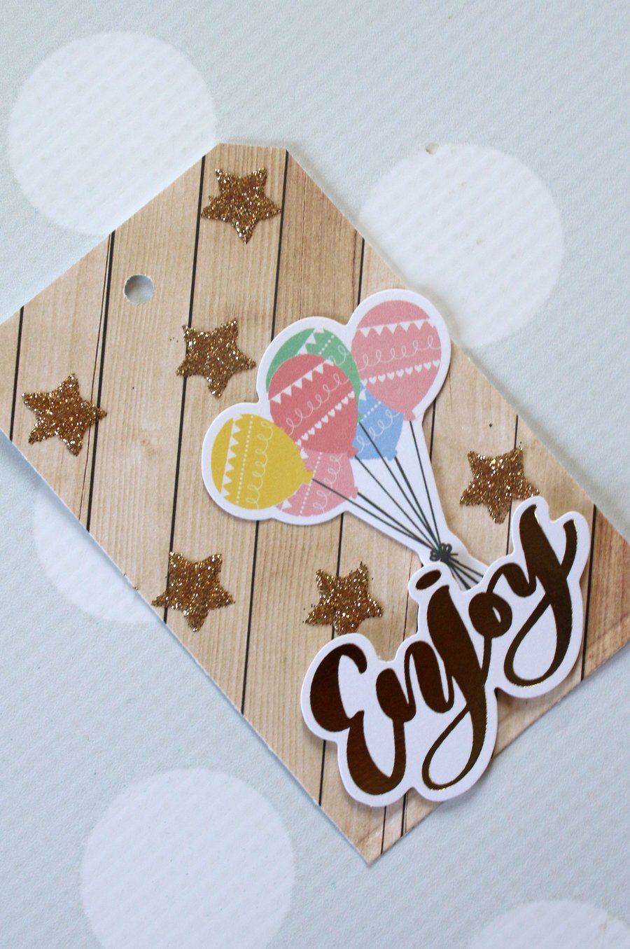 Glitter Tags