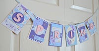 Spring Paper Banner