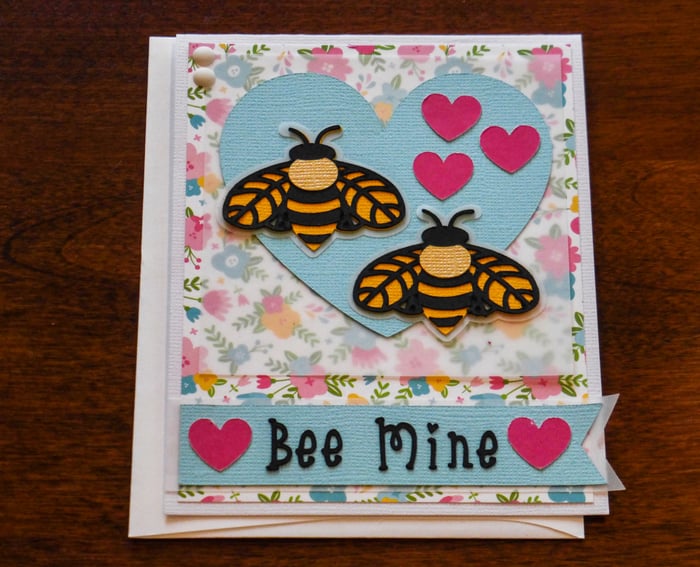 Bee Mine Valentine's Day Card