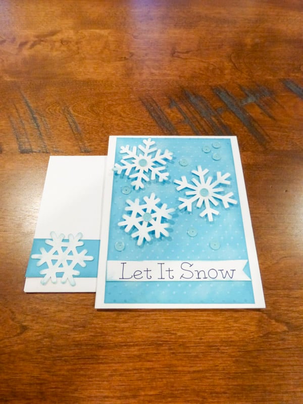 'Let It Snow' Card